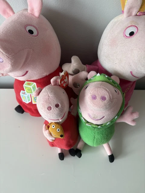 PEPPA PIG PLUSH toy bundle multicolour character soft toys w201 £3.31 ...