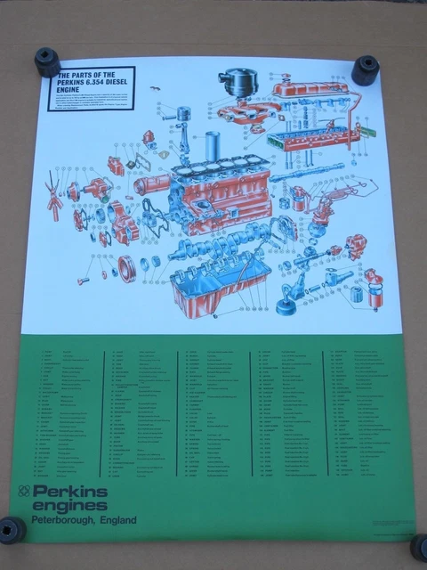 Vintage Perkins Diesel Engines À VENDRE! - PicClick FR
