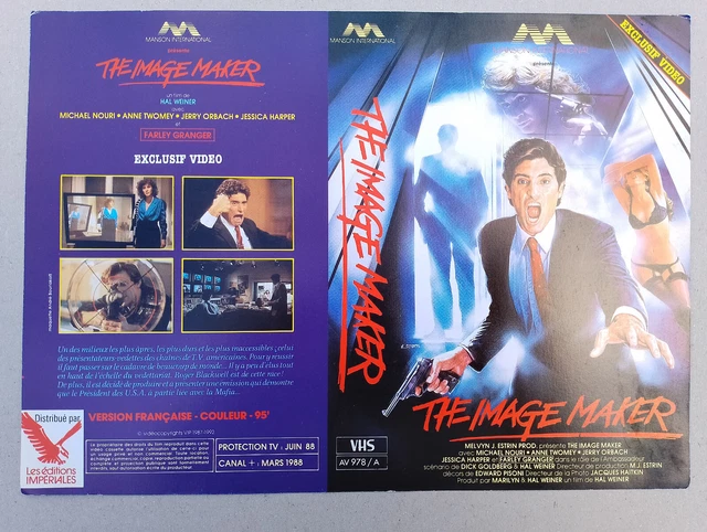 JAQUETTE VHS - The Image Maker - Vhs Sleeve - Hal Weiner - Jessica Harper EUR 7,00 - PicClick FR