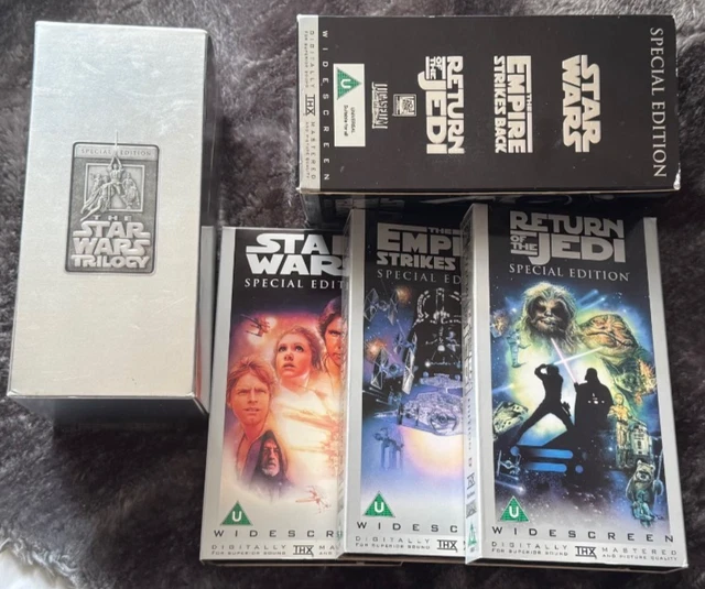 STAR WARS TRILOGY SPECIAL EDITION (Platinum Box Set-Widescreen) (VHS ...