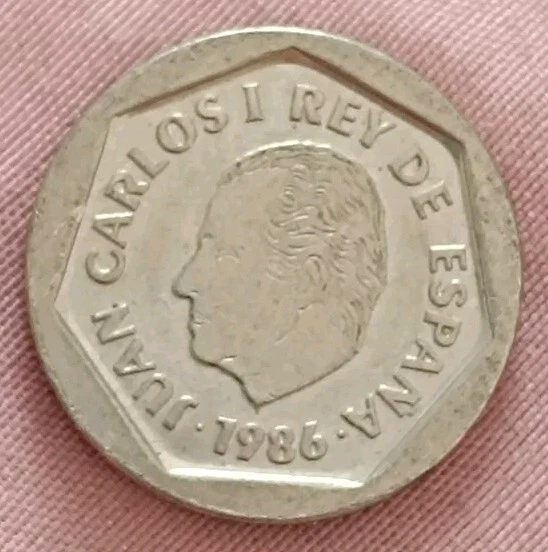 🇪🇸 SPAGNA 🇪🇸 Coin Moneta 200 Ptas Pesetas 1986 Juan Carlos I Pre Euro ...