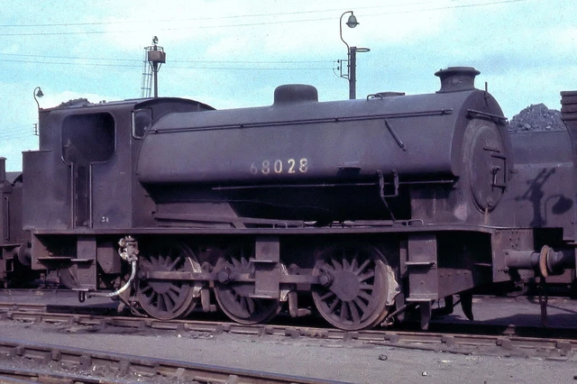 J94 CLASS 0-6-0ST 68028 at Colwick shed 6x4 Quality British Rail Photo ...