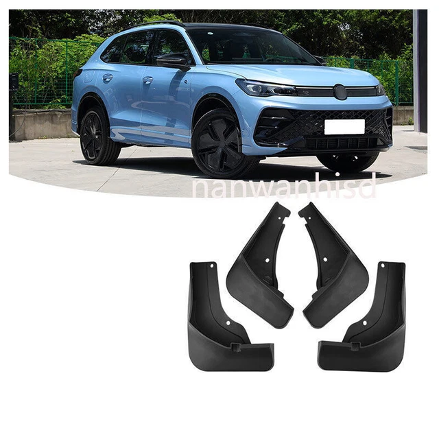 GENUINE FULL SET Splash Guards Mud Flaps FOR VW 2024-2025 Tiguan R-Line ...