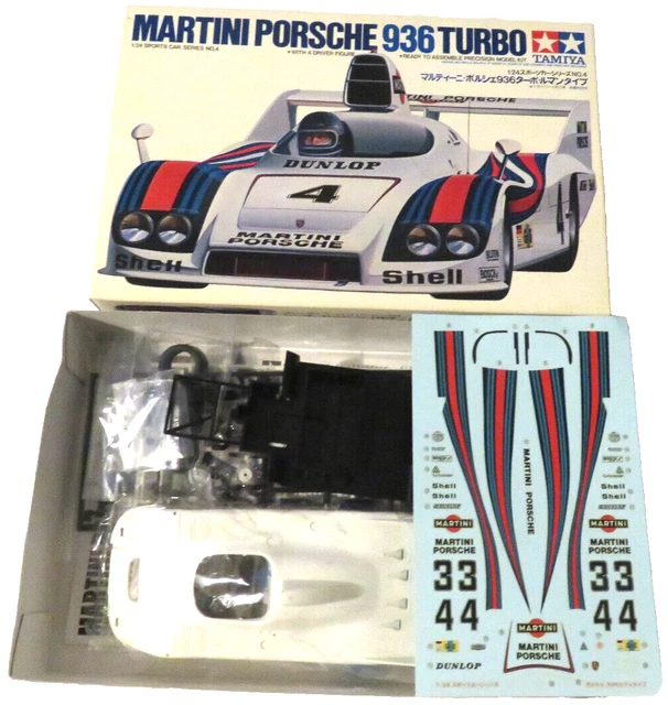 TAMIYA: MARTINI PORSCHE 936 Turbo in 1:24 EUR 20,50 - PicClick DE