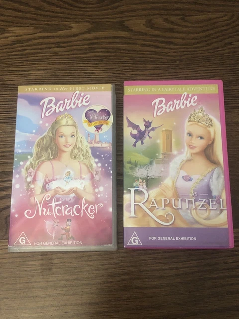 BARBIE VHS - Barbie As Rapunzel / Barbie In The Nutcracker £12.40 ...