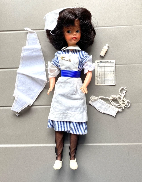 1960'S PEDIGREE SINDY Doll In Complete Nurse Outfit Emergency Ward £99. ...