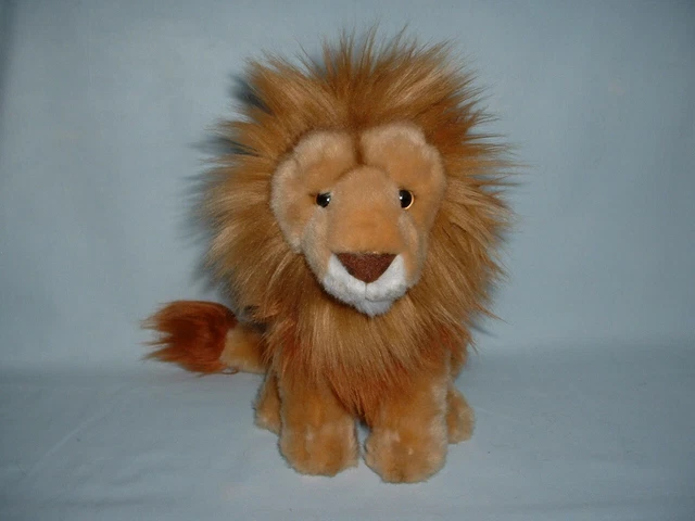 BBC PLANET EARTH 10" LION Cuddly Soft Plush Toy (ANIMAL/KING/BIG CATS ...