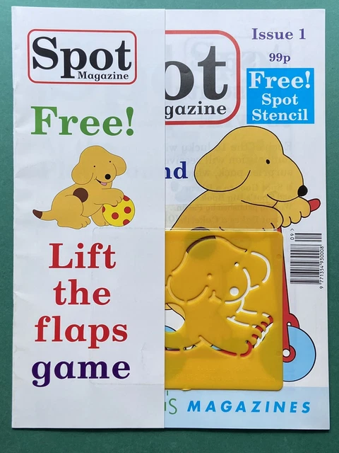SPOT MAGAZINE COMIC #1 First Issue w. Free Gift NM (BBC 1993) V Rare ...