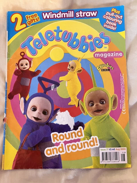 VINTAGE TELETUBBIES MAGAZINE - Issue 77 August 2003 £4.00 - PicClick UK