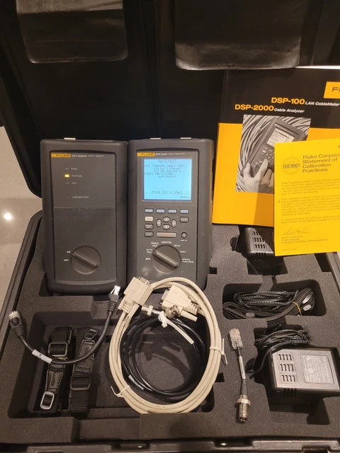 FLUKE DSP-2000 CABLE Analyzer $990.00 - PicClick CA