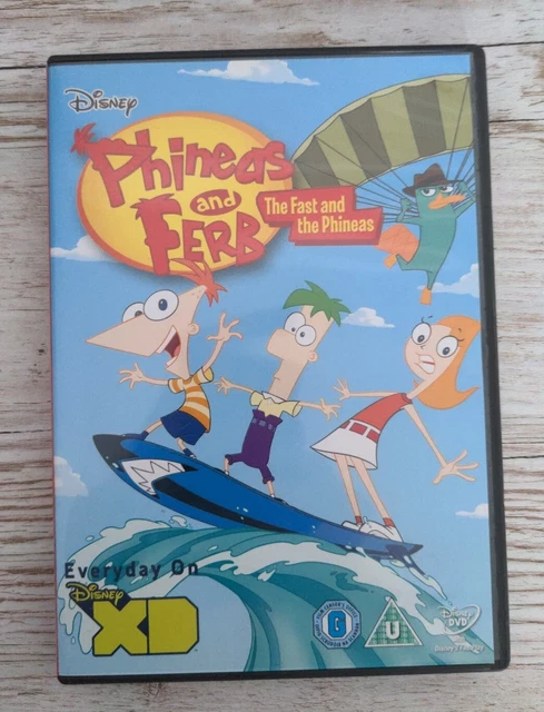 PHINEAS AND FERB: The Fast and the Phineas DVD (2011) Dan Povenmire ...