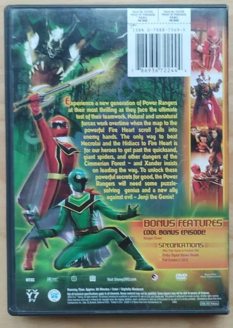 POWER RANGERS MYSTIC Force: Fire Heart Volume 3 (Jetix Series, DVD ...