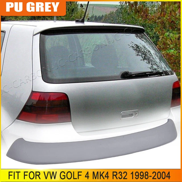 UNPAINTED REAR ROOF Spoiler Wing Lip For VW Volkswagen Golf 4 MK4 R32 ...