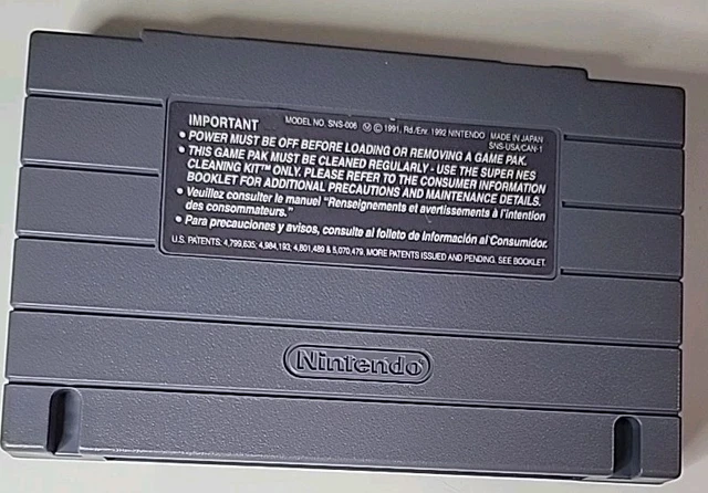 THOMAS THE TANK Engine & Friends Adventure Series SNES Super Nintendo ...