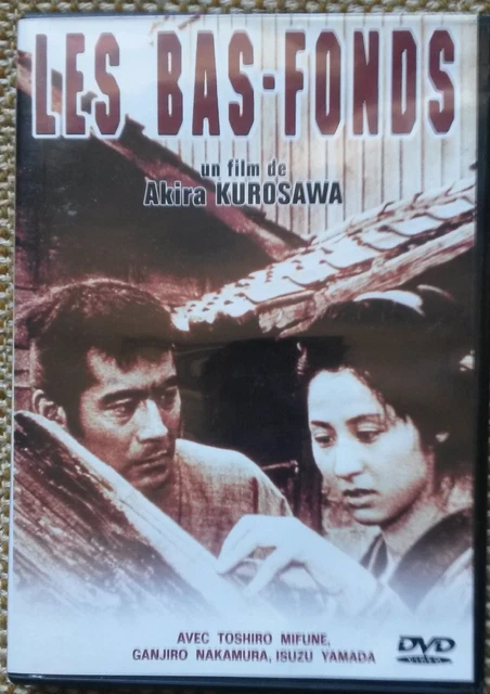DVD LES BAS-FONDS Akira Kurosawa Mifune Nakamura Yamada 1957 Port A ...