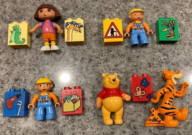 LEGO MINIFIGURES DUPLO: Bob the Builder | Winnie Pooh & Tigger | Dora ...