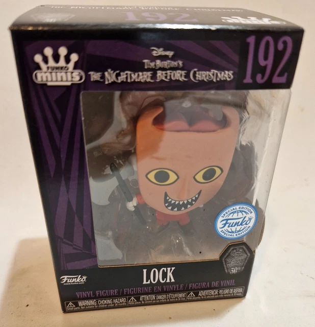FUNKO MINIS TIM Burton's The Nightmare Before Christmas #192 Lock £12. ...