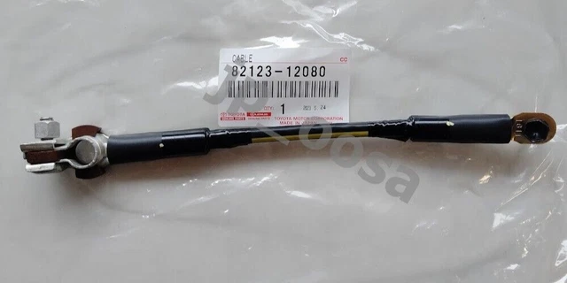 TOYOTA GENUINE OEM Battery Ground Cable 82123-12080 Corolla AE86 EUR 58 ...