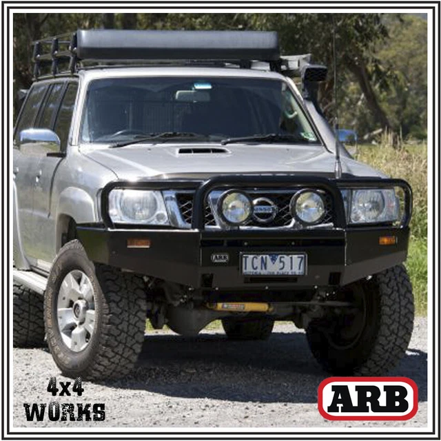 ARB BULL BAR for Nissan Patrol Y61 GU GR Commercial Winch Bumper EUR 1. ...