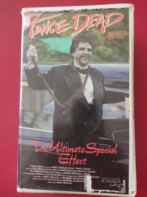 TWICE DEAD VHS - PALACE CLAMSHELL Horror Halloween Big Box $45.00 ...