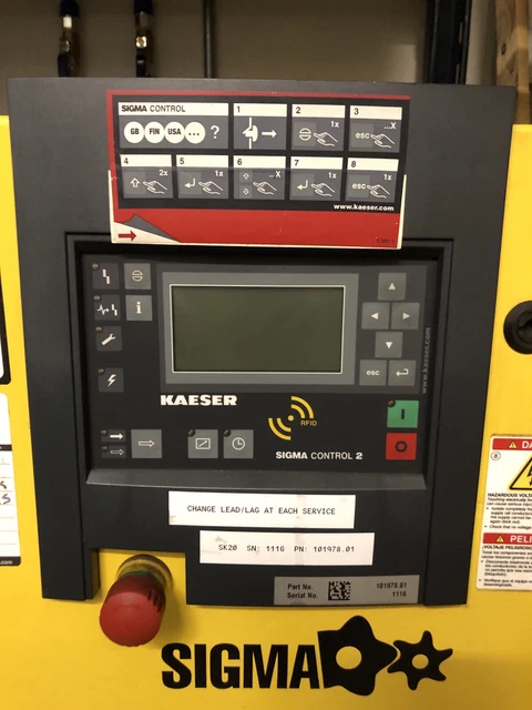 COMPRESSEUR D'AIR À vis rotative Kaeser SK20 EUR 13.081,99 - PicClick FR