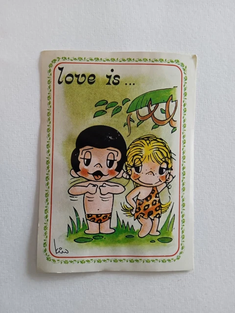 FIGURINA LOVE IS... PANINI 1970 n 2 CON VELINA EUR 1,00 - PicClick IT