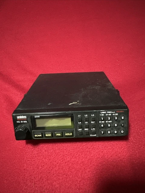 UNIDEN BEARCAT UBC760XLT Desktop Scanner $80.00 - PicClick AU