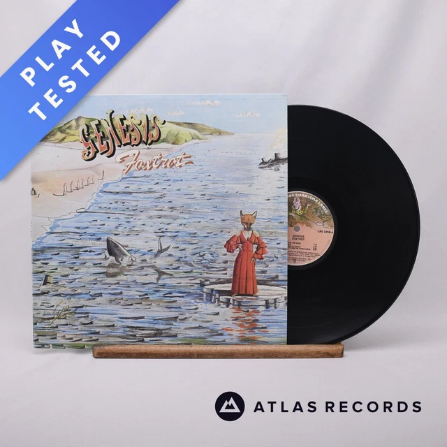 GENESIS FOXTROT REPRESS LP Album Vinyl Record 0 CAS 1058 Charisma - VG+ ...