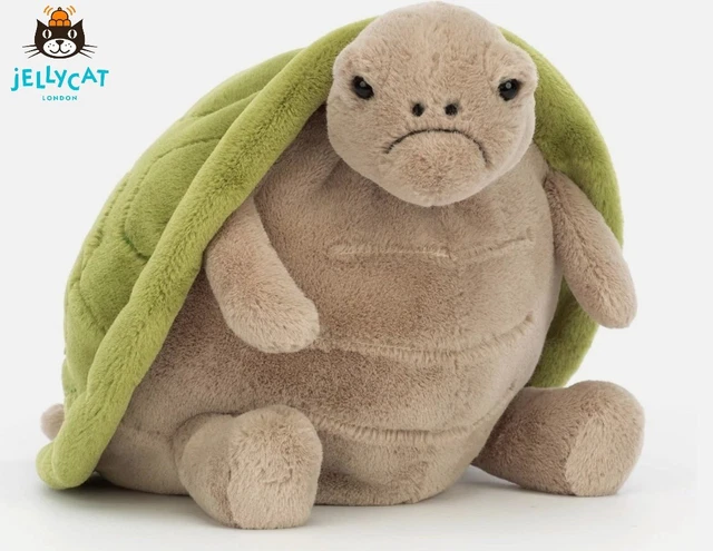NWT-JELLYCAT FUN GRUMPY Timmy Turtle ,28cm Reptile Plush Toy /w Tags ...