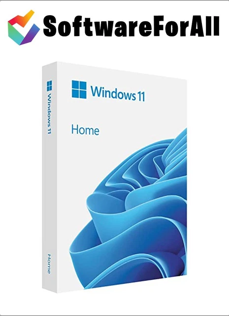 MICROSOFT WINDOWS 11 Home 64-bit, DVD With Activation Key £59.99 ...