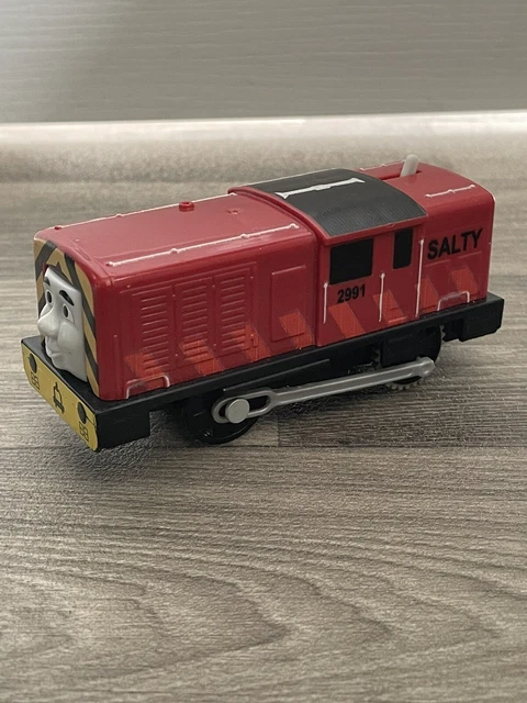 THOMAS THE TANK Engine & Friends Trackmaster MOTORIZED SALTY TRAIN £8. ...