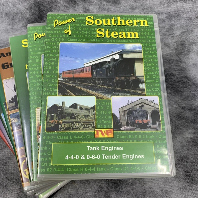STEAM TRAIN TVP Railway DVD bundle Great Western/Branch Lines/Circuses ...