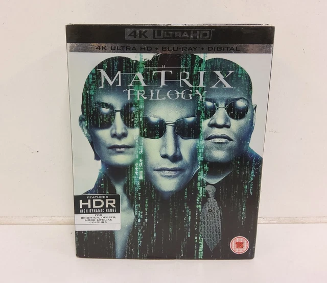 THE MATRIX TRILOGY (4K Ultra HD & Bluray) (L30) EUR 31,79 - PicClick IT