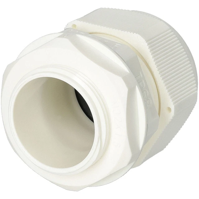 UNICRIMP QCGM32TPW 32MM Nylon Mètre Queue Glande Blanc EUR 13,87 - PicClick FR