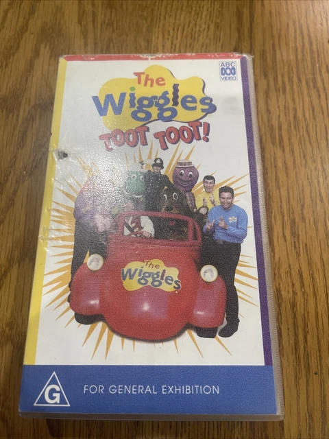 THE WIGGLES TOOT Toot! Original VHS Tape Excellent 1998 ABC Video HTF ...