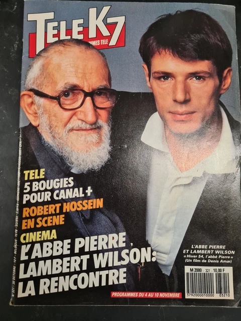 TELE K7 N° 321 lambert wilson et l'abbe pierre EUR 14,00 - PicClick FR