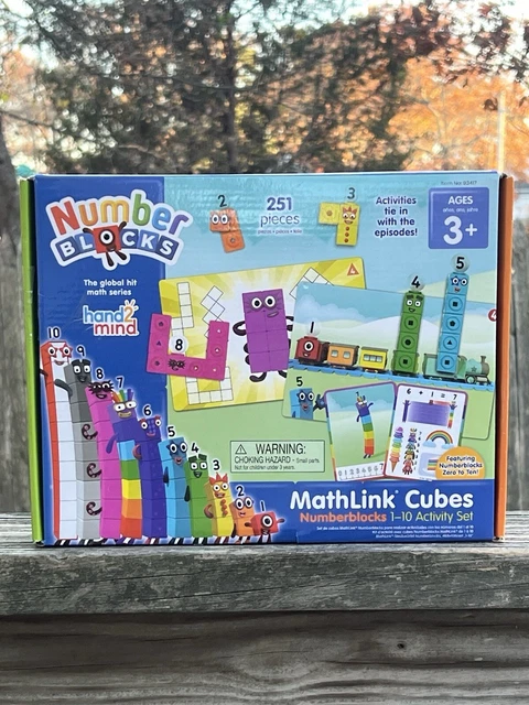 MATHLINK CUBES NUMBERBLOCKS 1-10 Activity Set, Educational Math ...