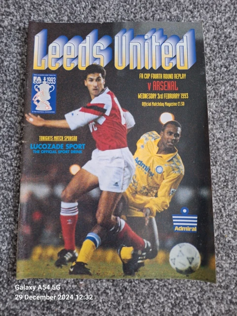 9 ARSENAL PROGRAMMES 1993-1996 £16.32 - PicClick UK