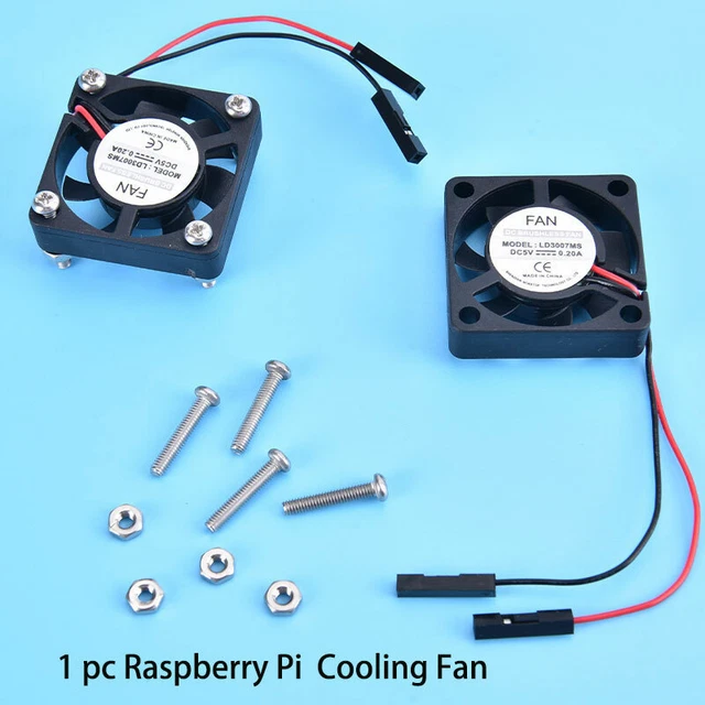 RASPBERRY PI BRUSHLESS CPU Cooling Fan Heatsink Cooler Radiator 3B+/23B ...