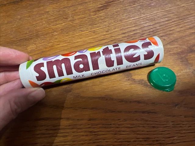 VINTAGE NESTLE SMARTIES Tube Chocolate Bar Wrapper 70s 80s No Barcode ...