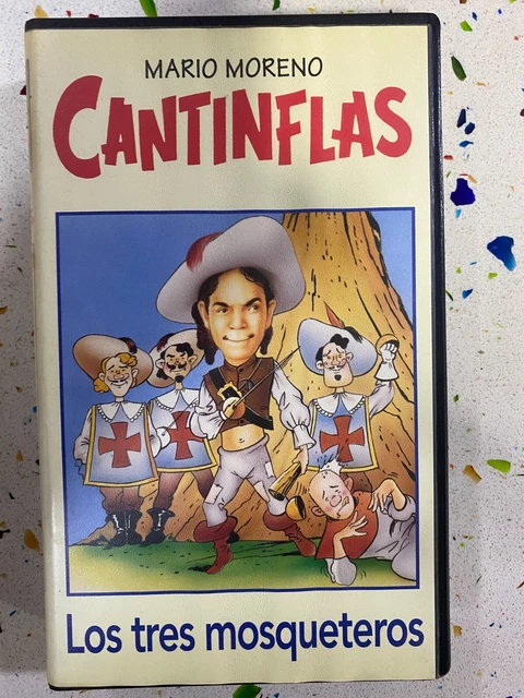 THE THREE MUSKETEERS Tape VHS Mario Moreno Cantinflas - Columbia ...