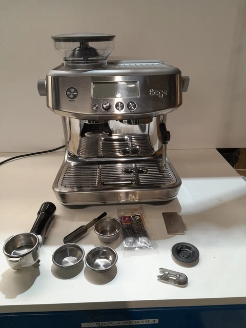 SAGE BARISTA BEAN to Cup Coffee Machine(Missing Tools/Label Residue) B ...