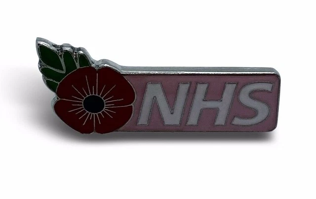 FLOWER PIN BADGE - NHS, NURSE, DOCTOR, PORTER, CARER. PHYSIO, OT, HCA ...