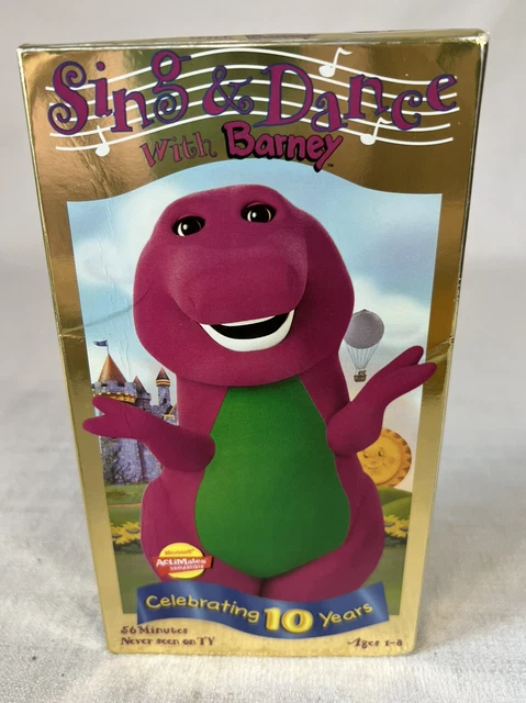 Barney Sing And Dance With Barney Vhs 1998 Brand New Celebrating