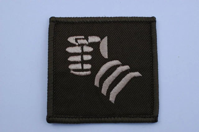 BRITISH ARMY - 20th Armoured Brigade - Blue/White - Woven - Sew On ...