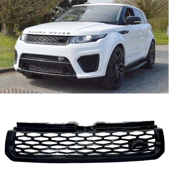 FRONT GRILLE SVR Look All Black For Land Rover Evoque L538 2013-2018 £ ...