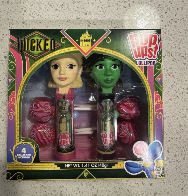 WICKED POP UPS Lollipop Glinda And Elphaba £16.07 - PicClick UK