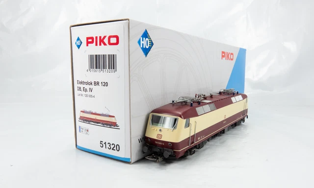 PIKO 51320 ELEKTROLOK BR 120 der DB Ep IV, Sehr guter Zustand EUR 199 ...