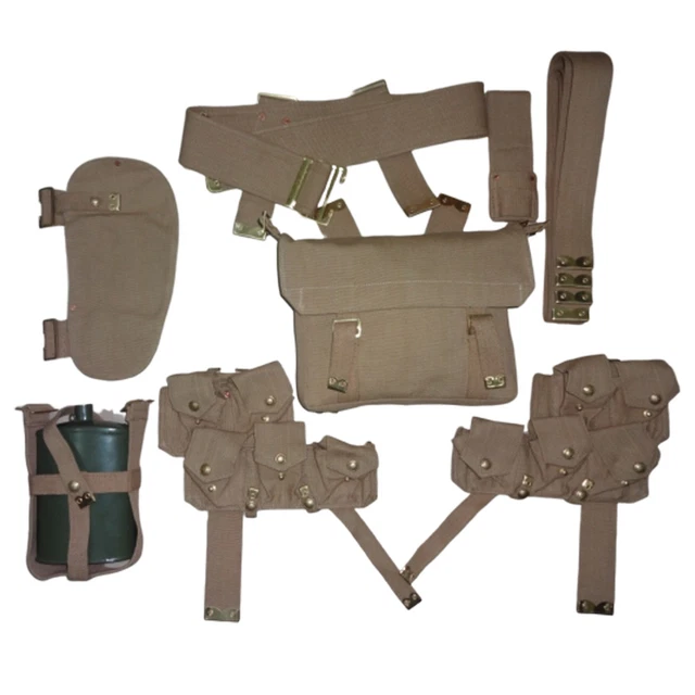 BRITISH WWI P08 Web Gear Set - Pattern 1908 Webbing Equipment ...