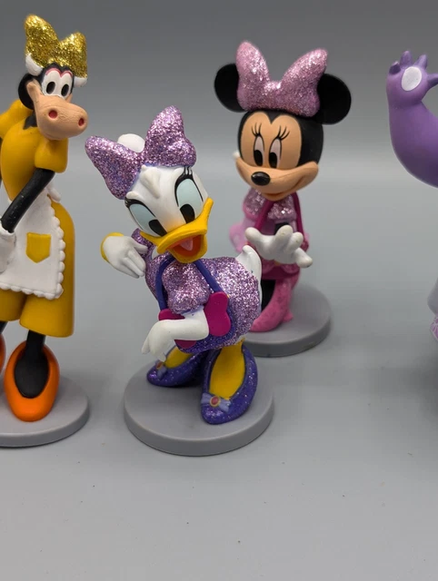 DISNEY JUNIOR MINNIE Mouse Daisy Happy Helper Hilda Hippo 4" Toy ...